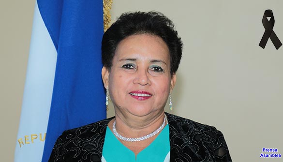 Legislativo de luto por fallecimiento de diputada Corina González ...